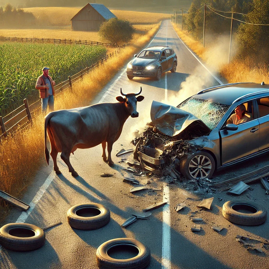 Proprietário de bovino que provocou acidente é condenado a indenizar ...